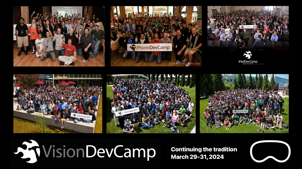 VisionDevCamp – March 29-31, 2024 – tow.com