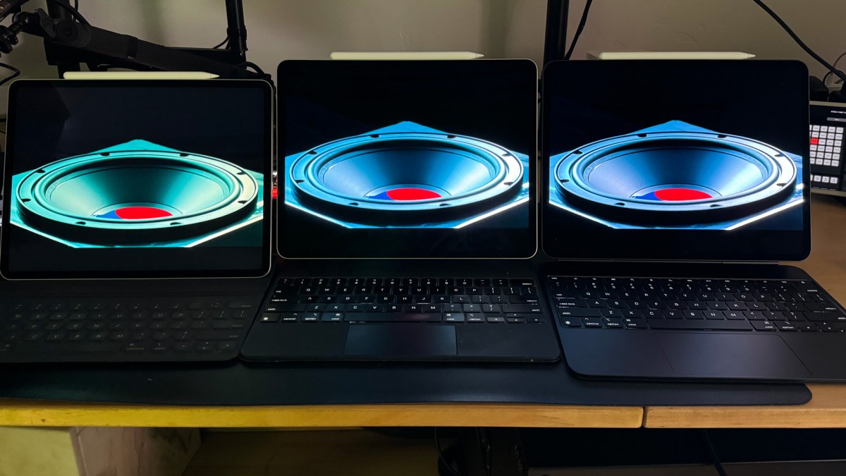 2018, 2021, and 2024 iPad Pro display comparison and more upgrade ...