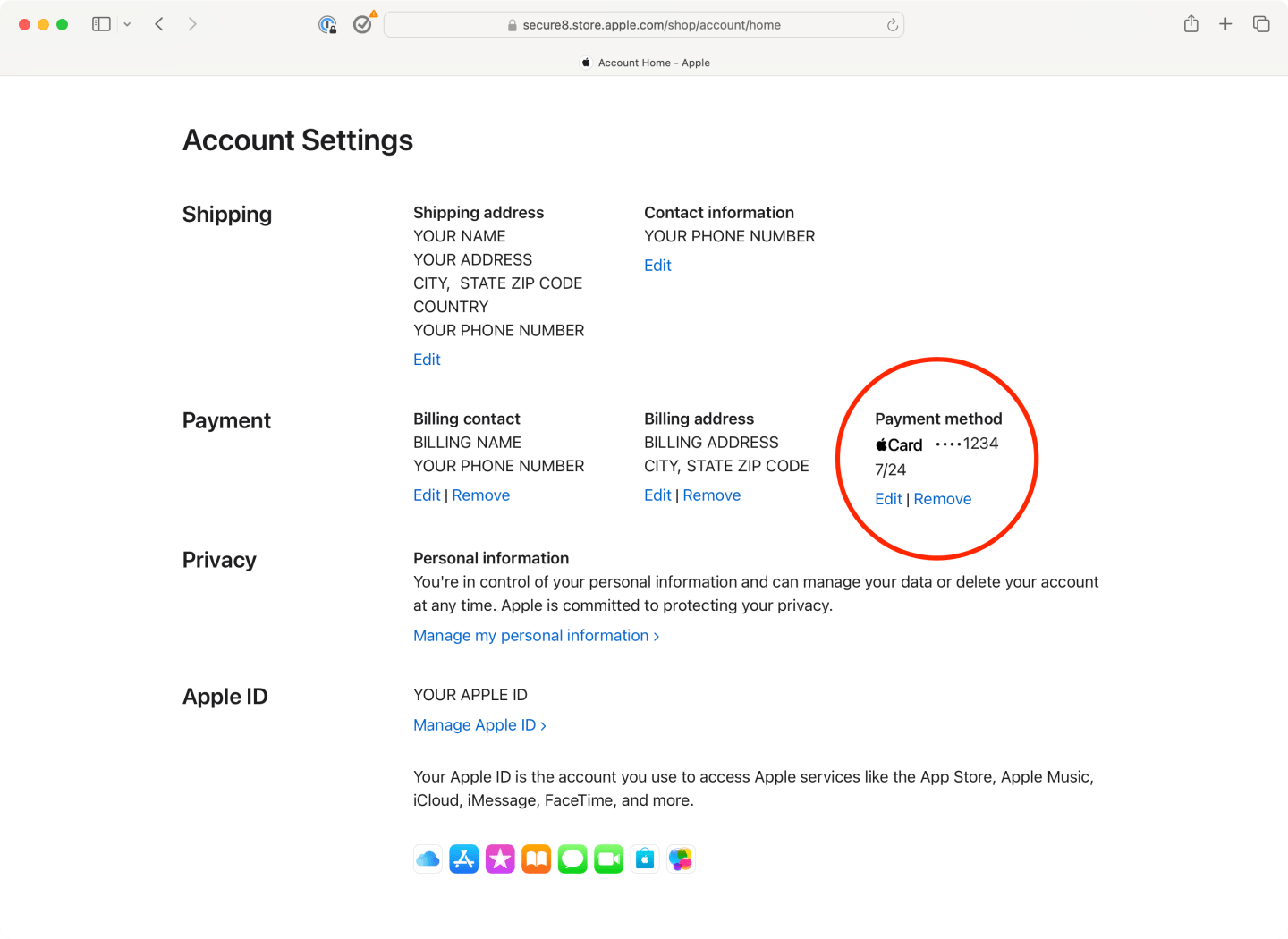 Updating Apple Developer Credit Card on File – tow.com
