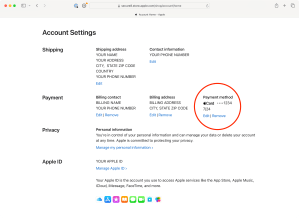 Updating Apple Developer Credit Card on File – tow.com