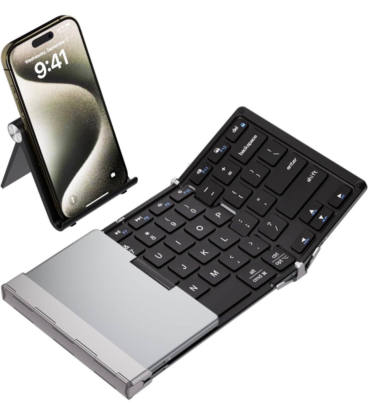 iPad mini (A17 Pro) and Artciety Folding Keyboard with Touchpad – tow.com