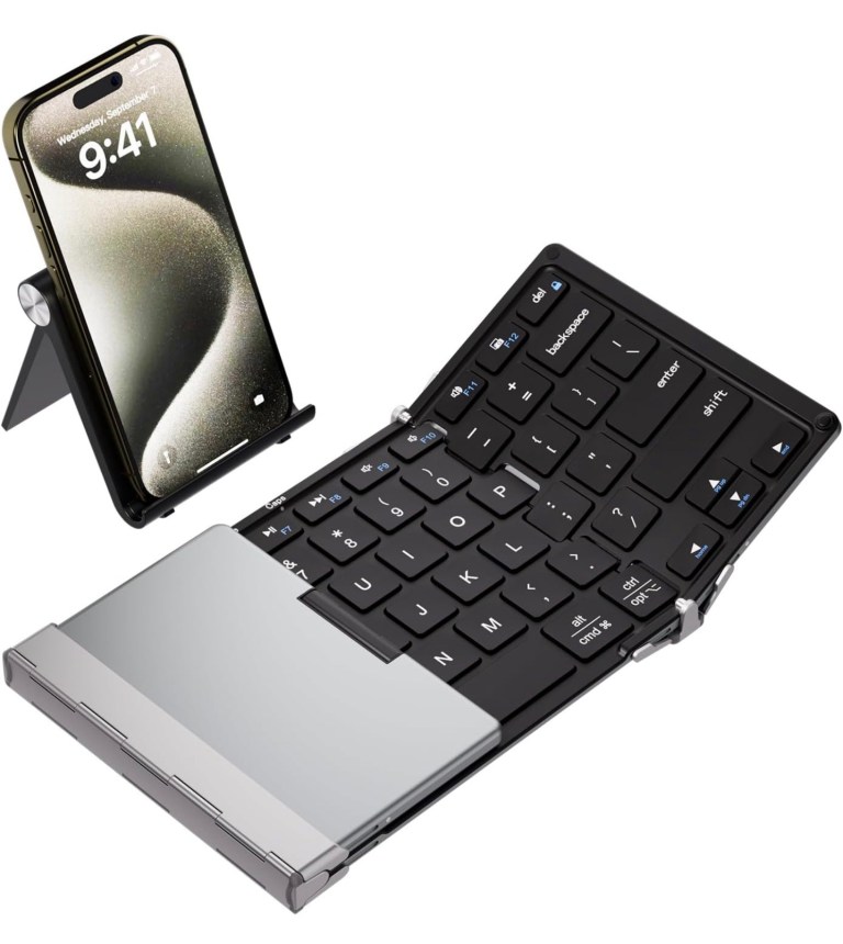 iPad mini (A17 Pro) and Artciety Folding Keyboard with Touchpad – tow.com