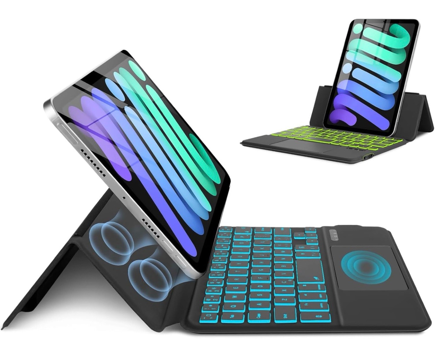 iPad mini (A17 Pro) and Artciety Folding Keyboard with Touchpad – tow.com