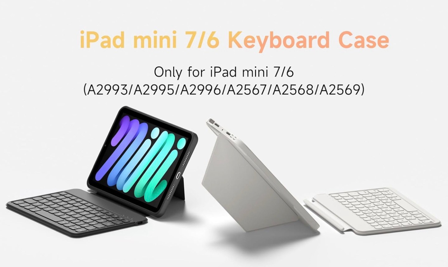 iPad mini (A17 Pro) and Artciety Folding Keyboard with Touchpad – tow.com